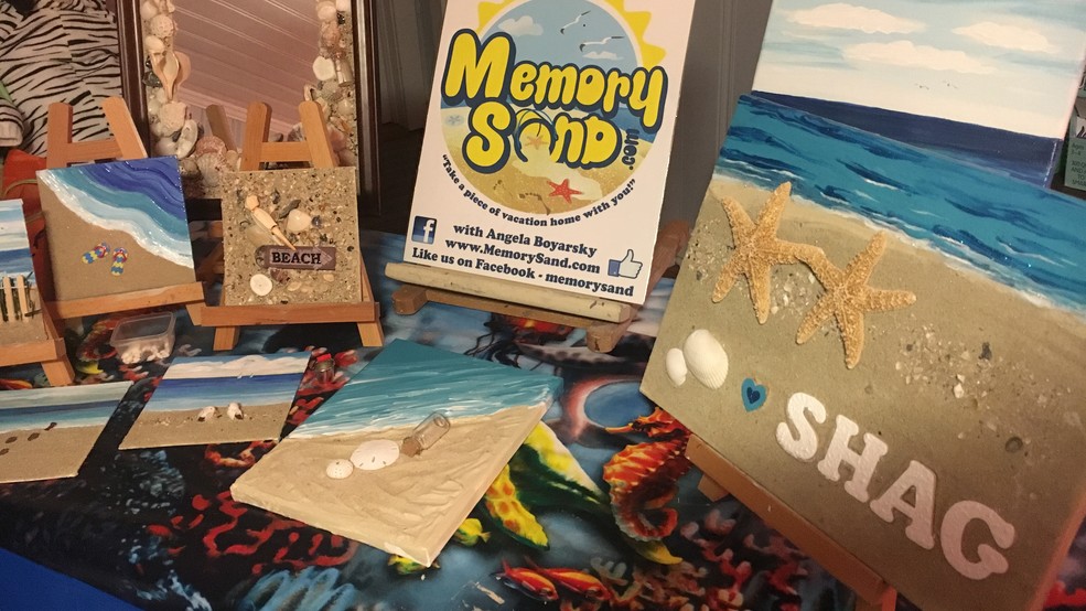 'Memory Sand': Making memories and a keepsake by the beach | WPDE