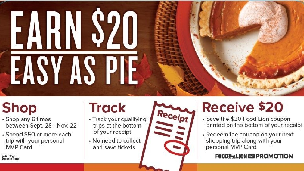 Food Lion's new promotion is 'Easy as Pie' | WSET