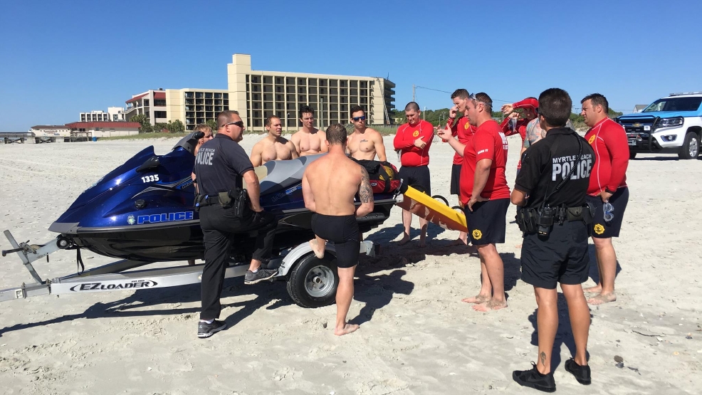 Myrtle Beach Fire Rescue hits the waves for water rescue training ...