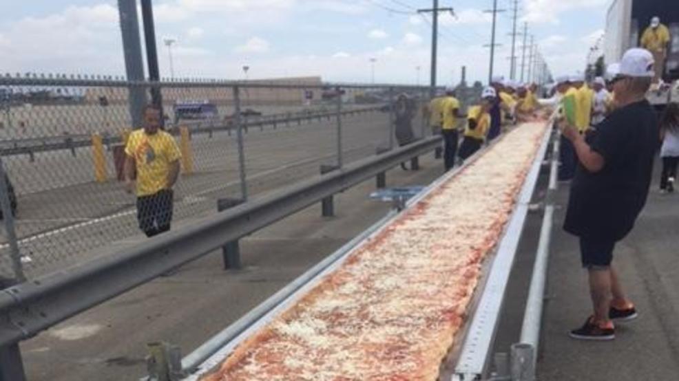 Two locals help set world record for Longest Pizza in the World ...