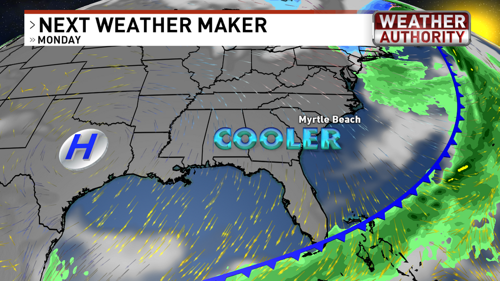 Another cold front arrives this weekend | WPDE