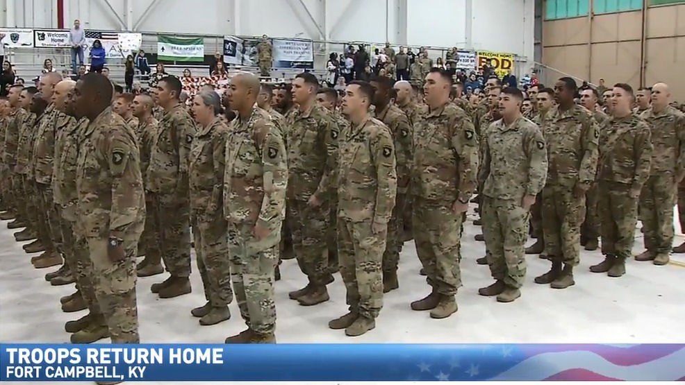 Fort Campbell soldiers return home from Afghanistan | WZTV