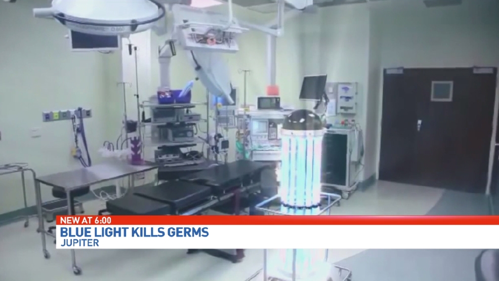New hospital device uses blue light to zap germs | WPEC