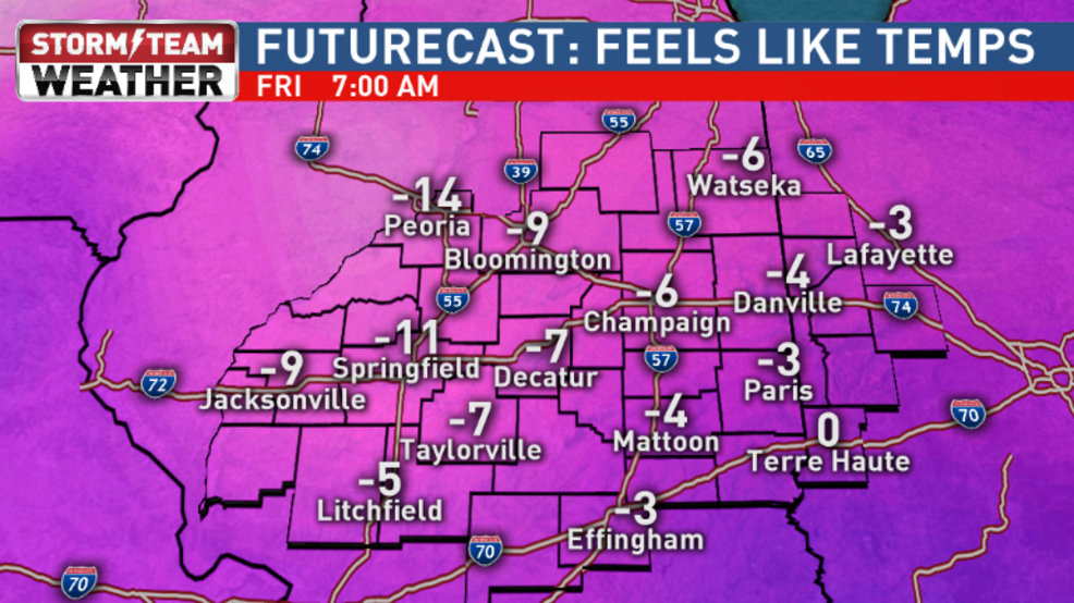 Winter Weather Advisory for parts of central Illinois | WICS