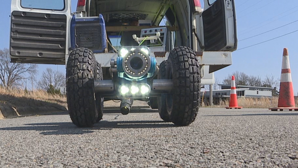 Conway uses four-wheeled robot to solve drainage issues | KATV