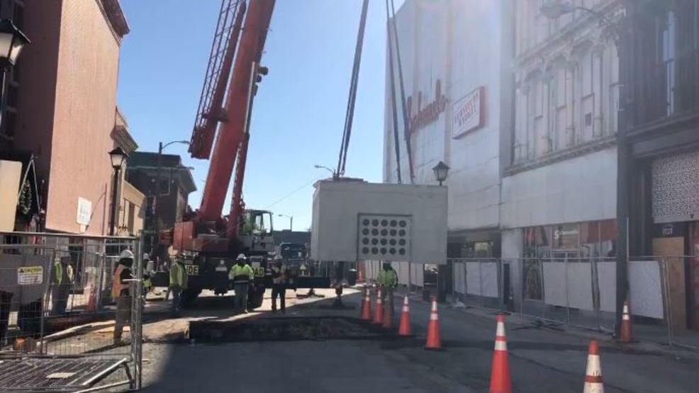 Traffic temporarily rerouted as part of Main Street Renewal Project | WSET