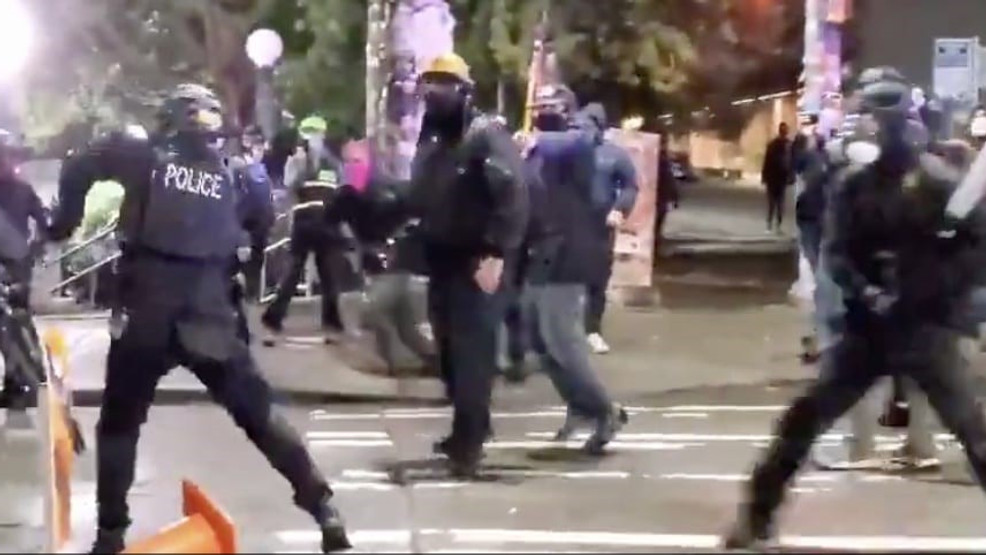 Seattle protester arrested for allegedly carrying 'incendiary device ...